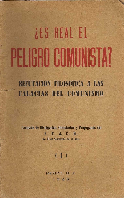 ¿ES REAL EL PELIGRO COMUNISTA?. REPUTACION FILOSOFICA A LAS FALACIAS ...